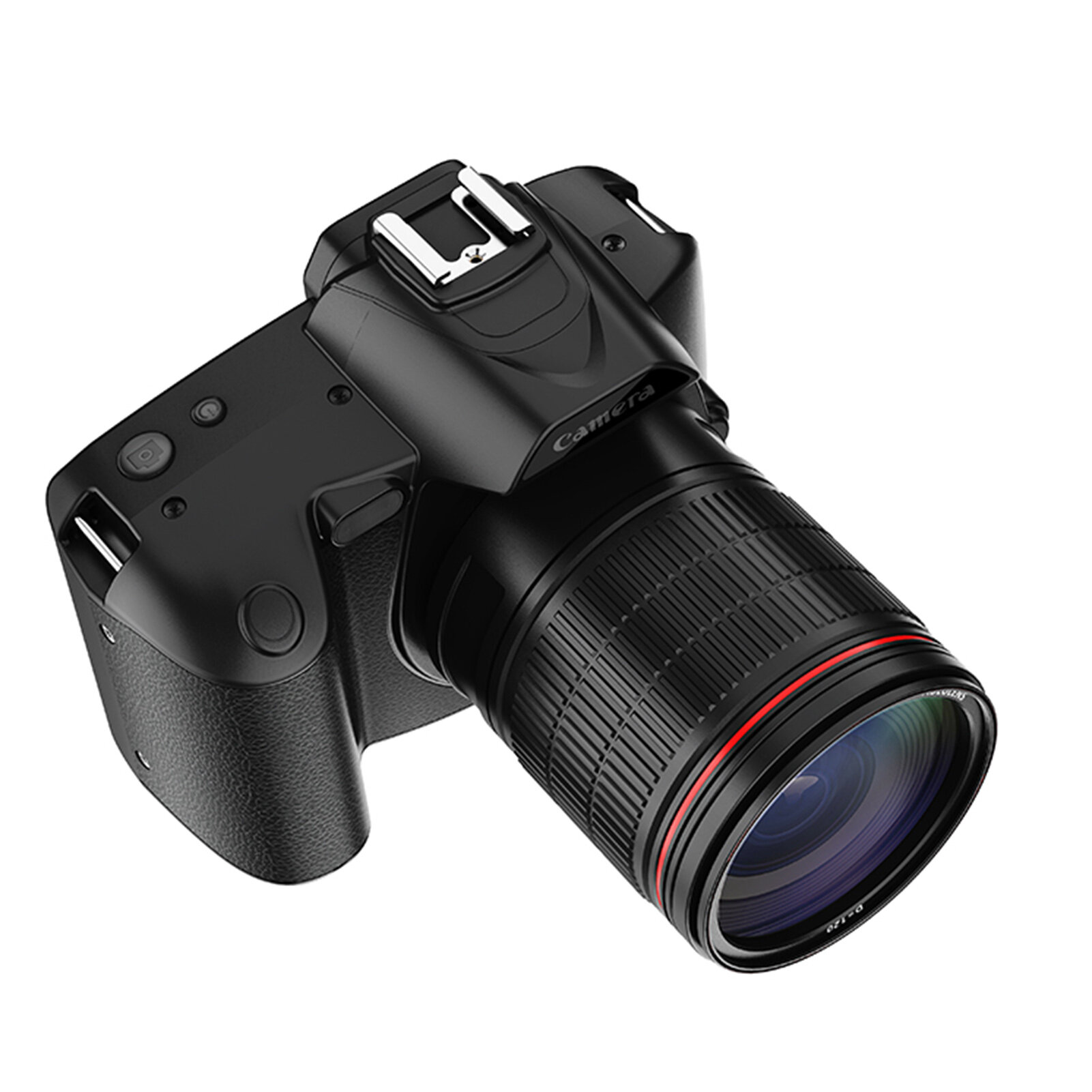 Цифровая камера 4K, Wi-Fi, цифровая видеокамера, 64 МП, двойной объектив, 3-дюймовый IPS-экран, 16-кратный зум с защитой от сотрясений, ночное видение, встроенный аккумулятор, внешние бьюти-фильтры