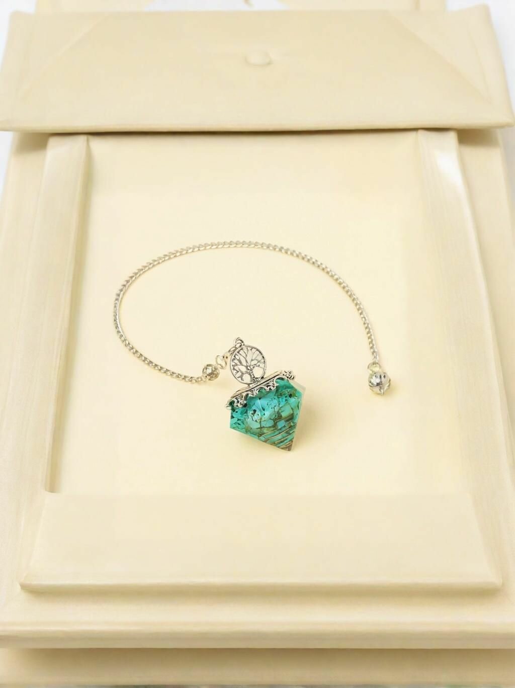 Оргонитовый ромбовидный маятник для биолокации