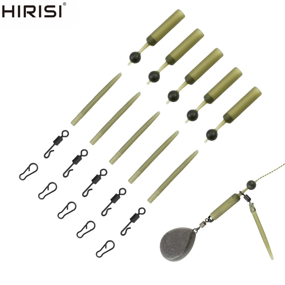 5 комплектов аксессуаров для ловли карпа Hirisi