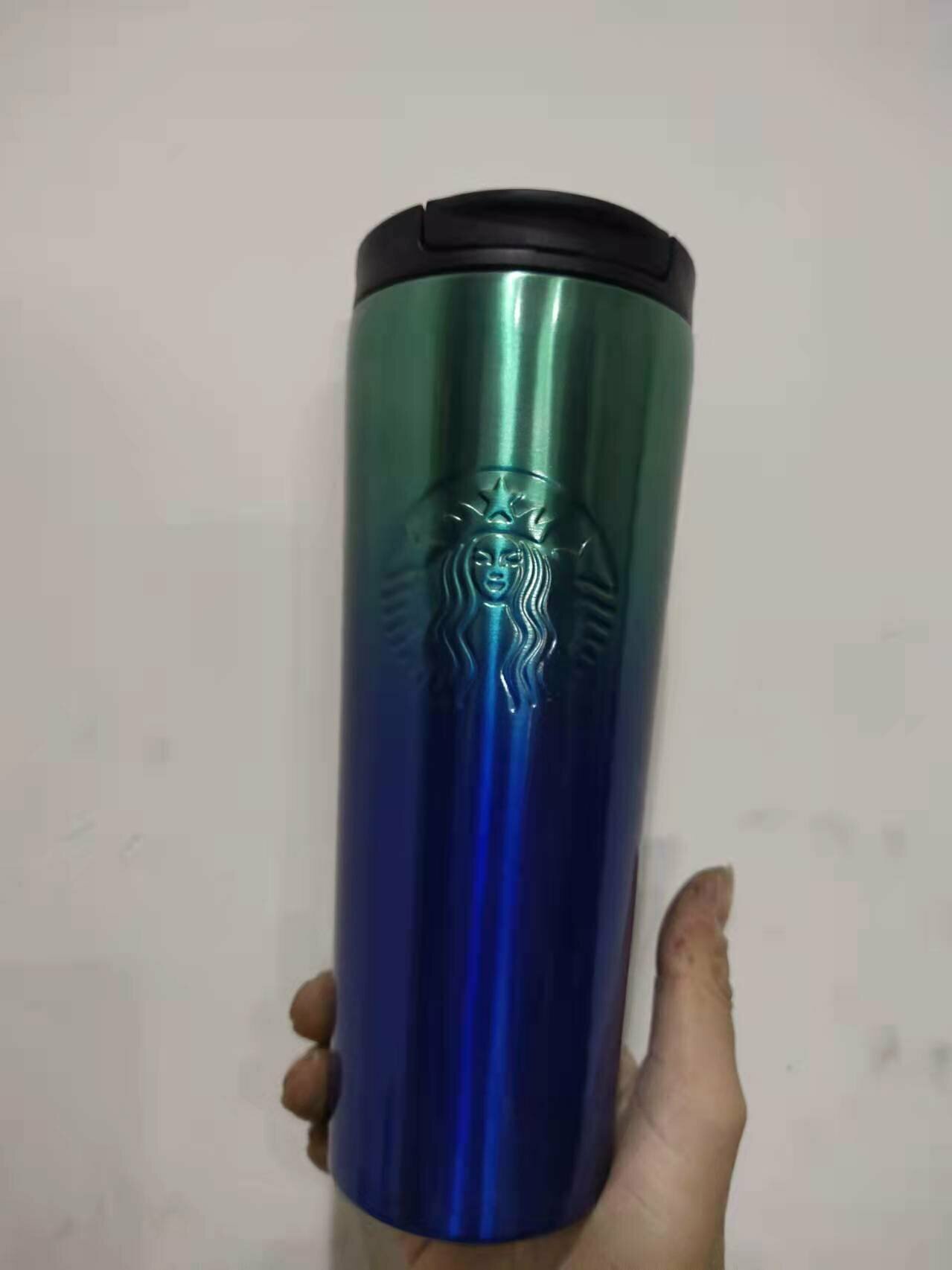 STARBUCKS Starbucks термос с клапаном 473 мл Starbucks металлический термос