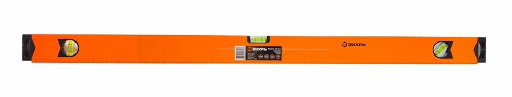 Уровень магнитный 1000мм, 3 глазка Вихрь