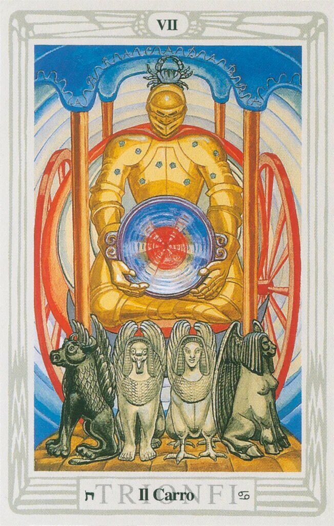 Карты Таро Тота Кроули/Thoth tarot, на английском языке, 78 карт, AGM AGMuller — фото 1
