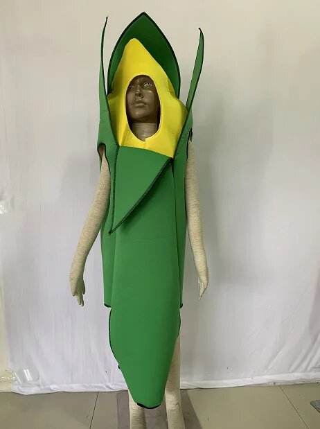 Костюм таракана для косплея Зеленый, Kids Corn