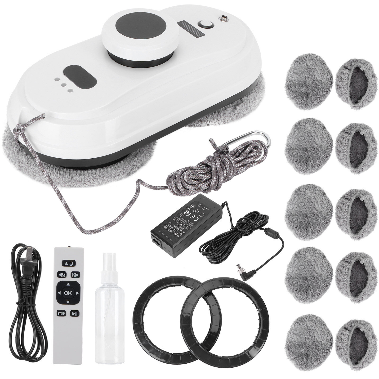 Очистка в домашних условиях, чистящий робот, вакуумный очиститель электрический стеклянный стеклянный стеклянный