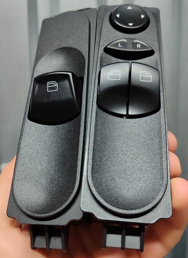 Управления Блок правый + левый стеклоподьемниками и управление зеркалами Vw Crafter, Mercedes Sprinter 906
