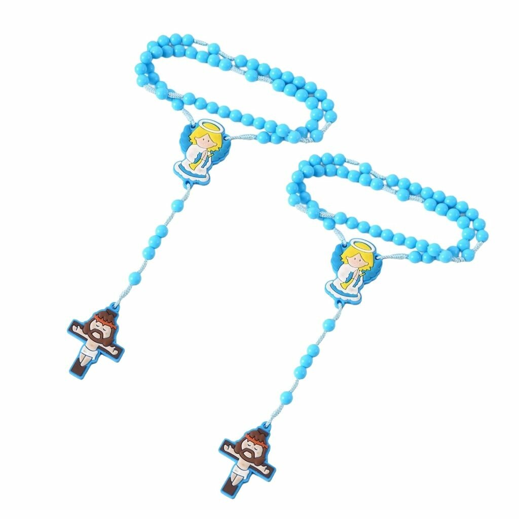 2 шт. Детские католические кресты-розарии