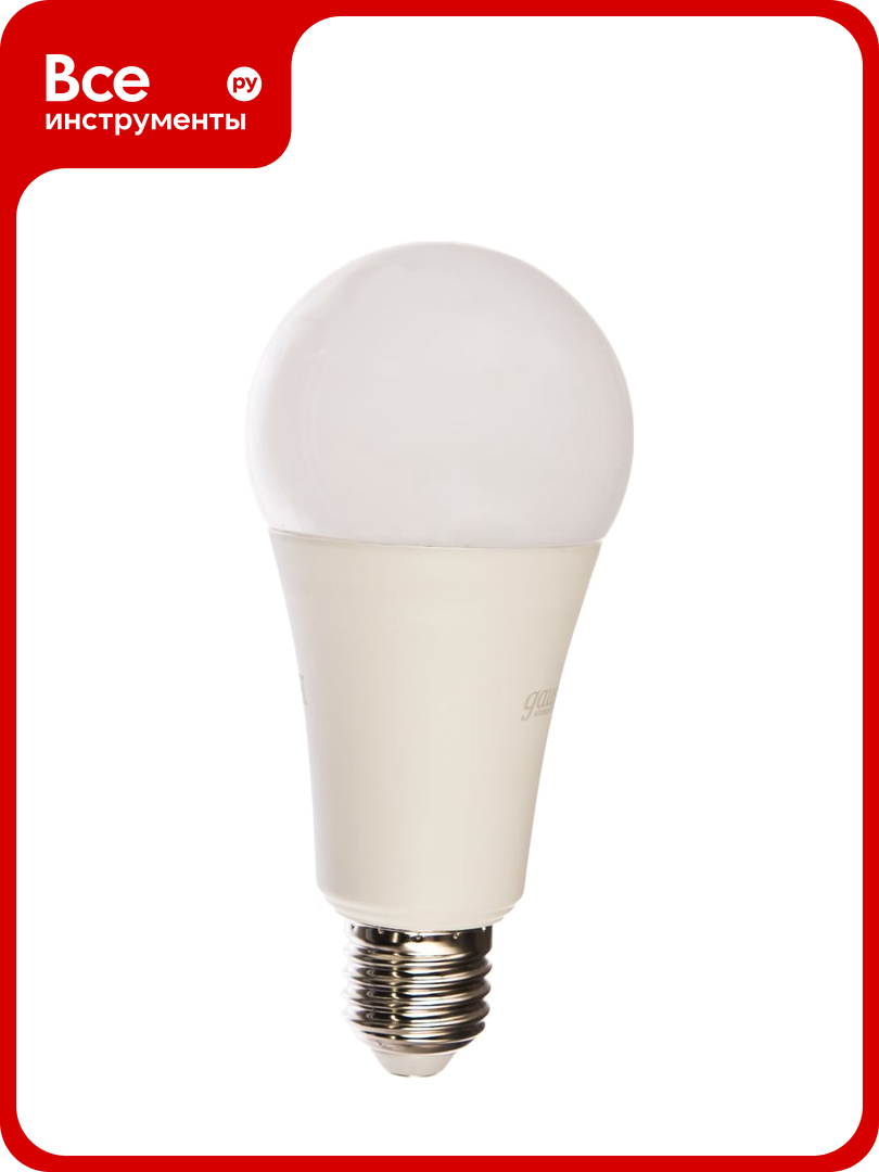 Лампа Gauss LED Elementary A67 35W E27 2790lm 6500K 70235