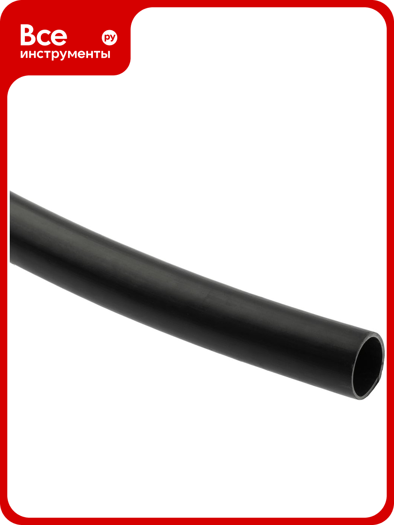 Труба ПНД ЭРА гладкая жесткая, черная, d 25 мм, 100 м TRUB25100HD Б0052863, применяется