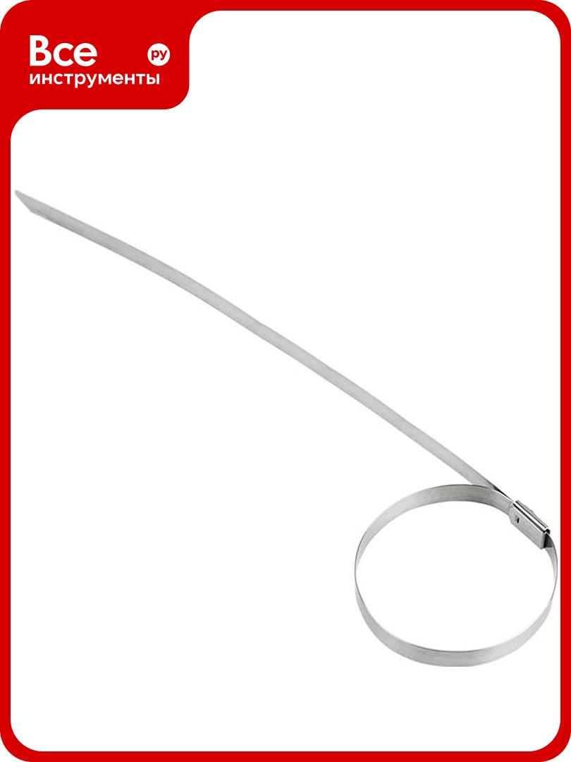 Стальной хомут REXANT 7,9x600 50 шт 07-0609