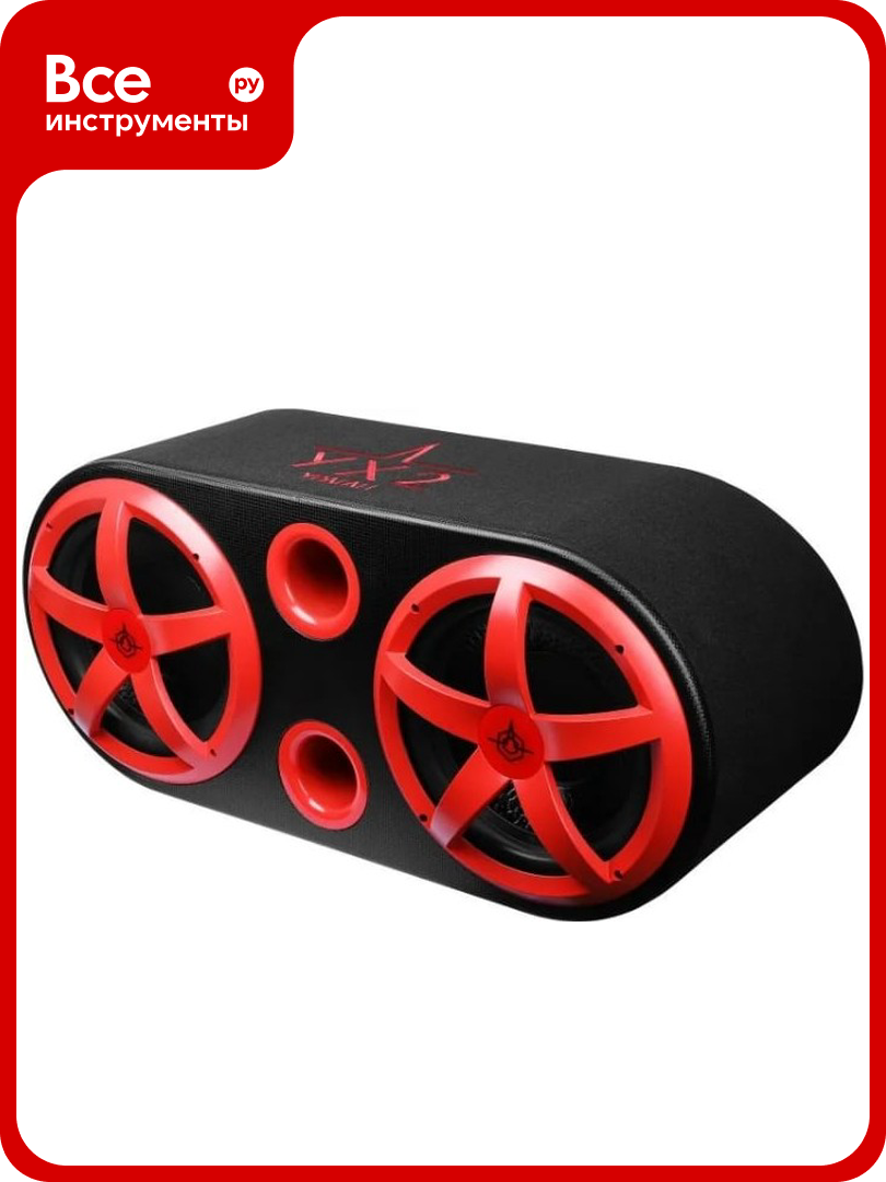 Активный сабвуфер Ural sound урал АС-У12А двойной, без RCA-выходов, низкочастотная акустика домашнего аудио