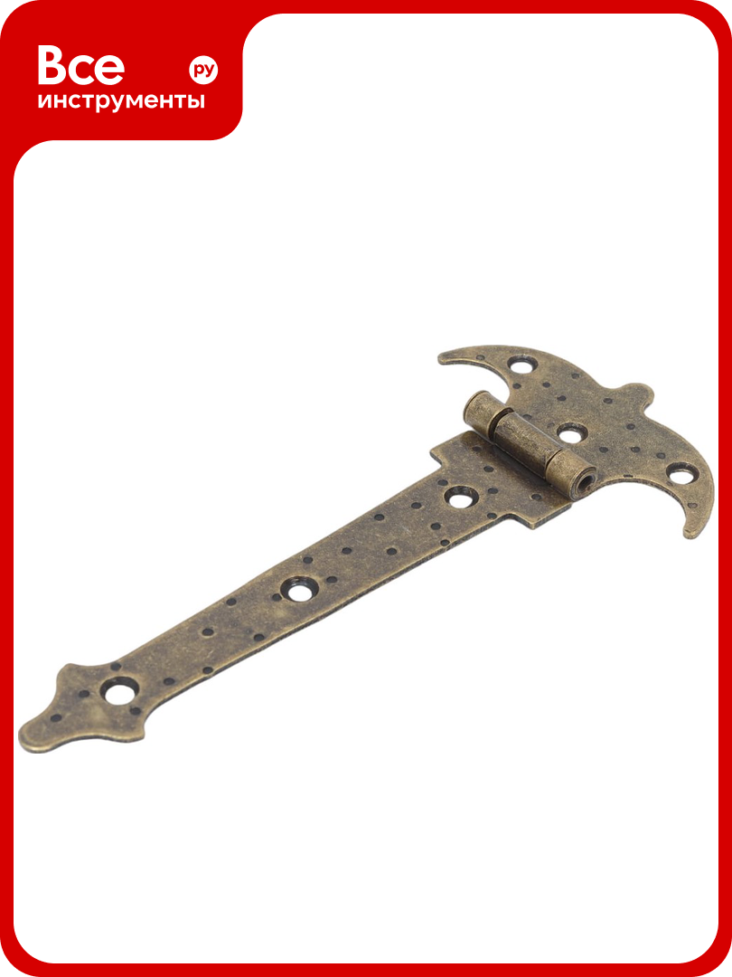 Фигурная петля Amig покрытие антик 551-120х73х1,5А