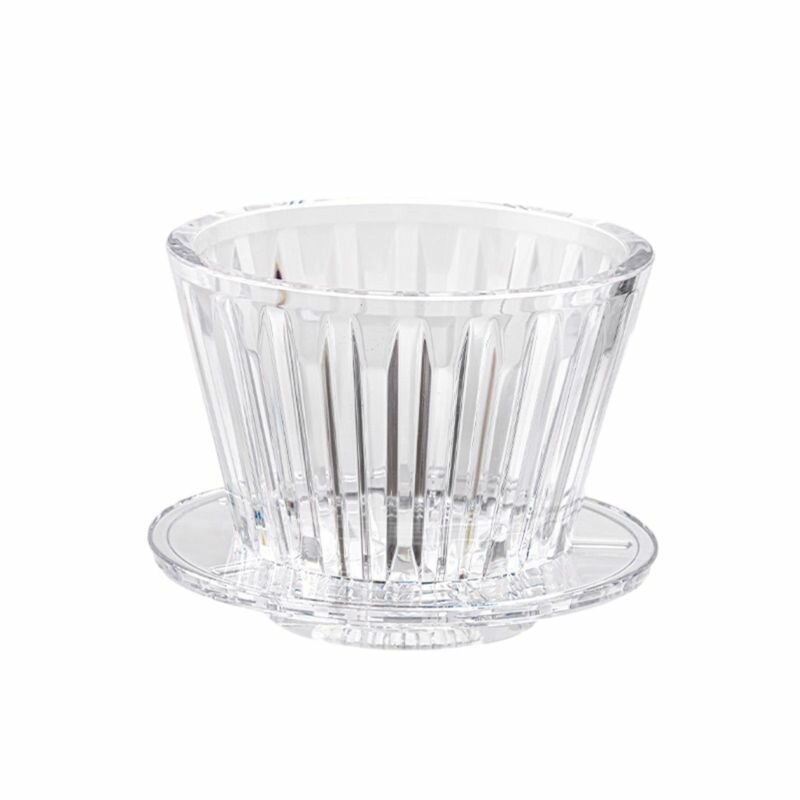 Пластиковая кофеварка с плоским дном