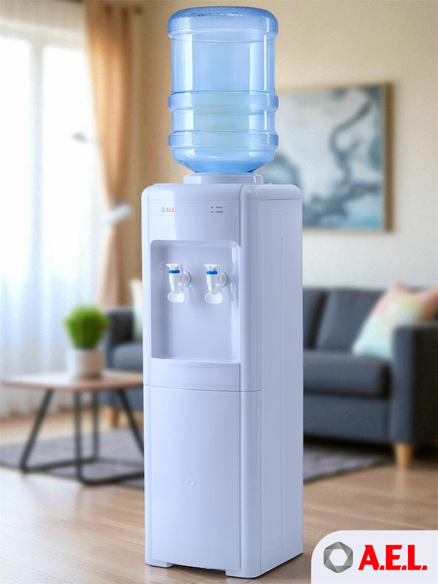 Кулер для воды напольный AEL L 016