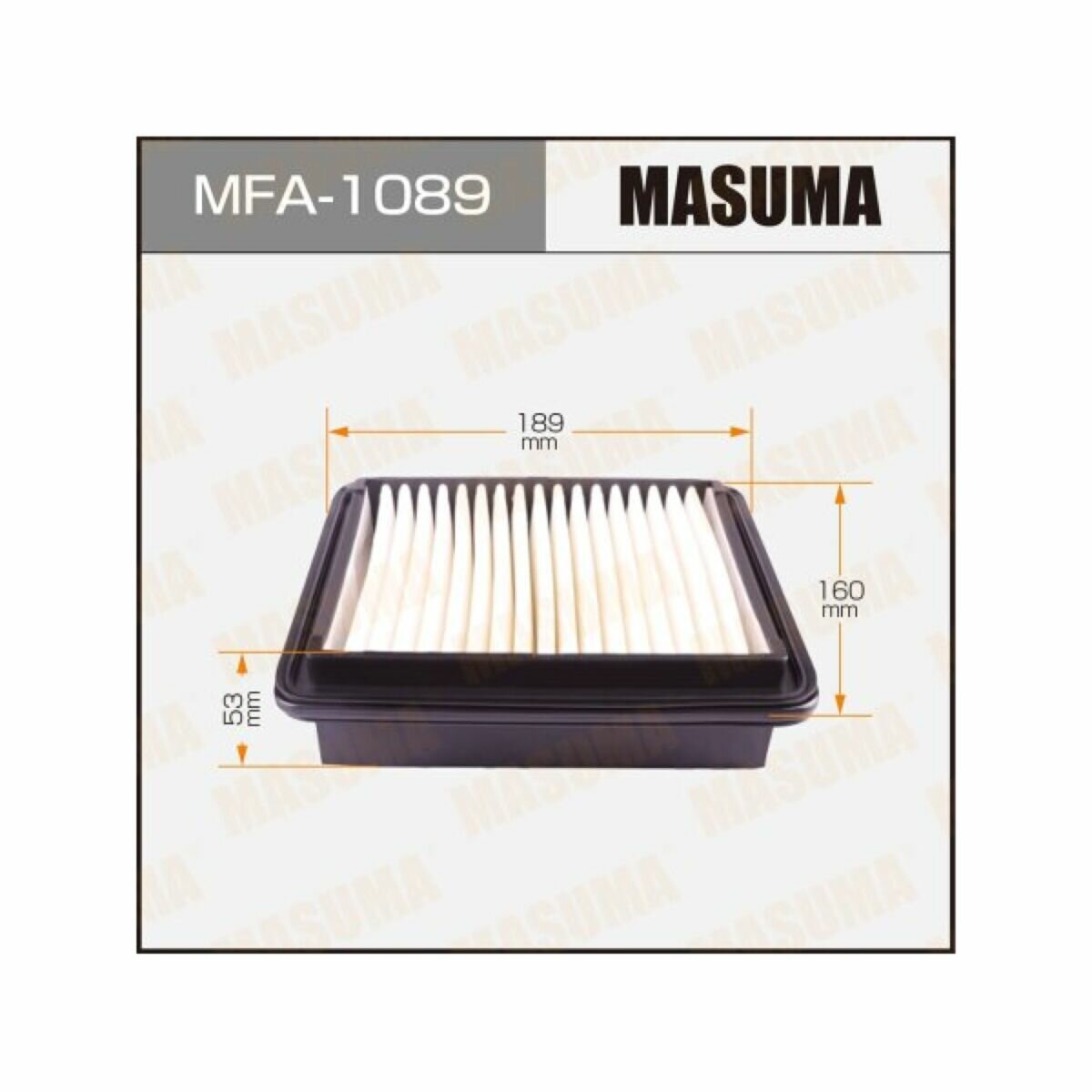 Фильтр Воздушный Suzuki Jimny 1.3 98-(Masuma Mfa-1089)