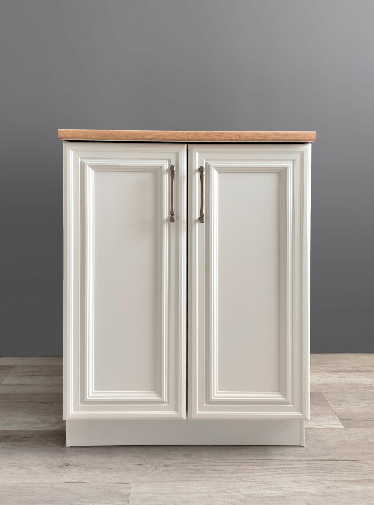 Кухонный гарнитур VITAMIN модульный шкаф напольный МДФ, без столешницы, цвет "Барселона" ширина 60 см.