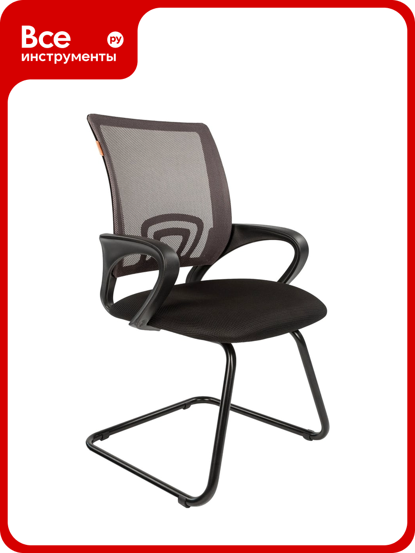 Конференц-кресло CHAIRMAN 696 V TW-04 серый 00-07018104, для работы в офисе