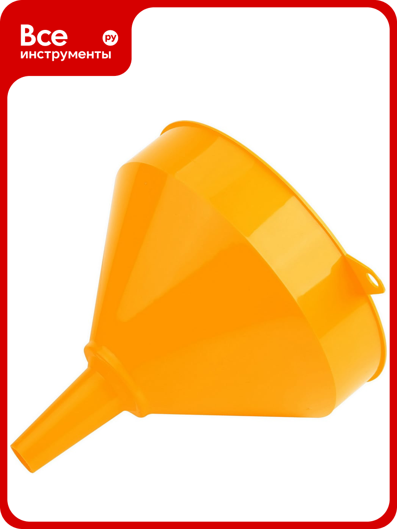 Воронка Ø250 мм, полипропилен TOLSEN 65232, с этикеткой, из полипропилена