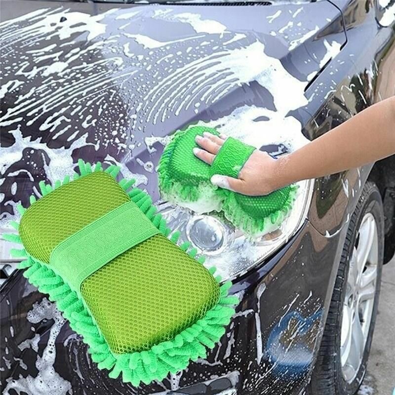 Микрофибра для авто, универсальные перчатки для мытья авто, щетки
