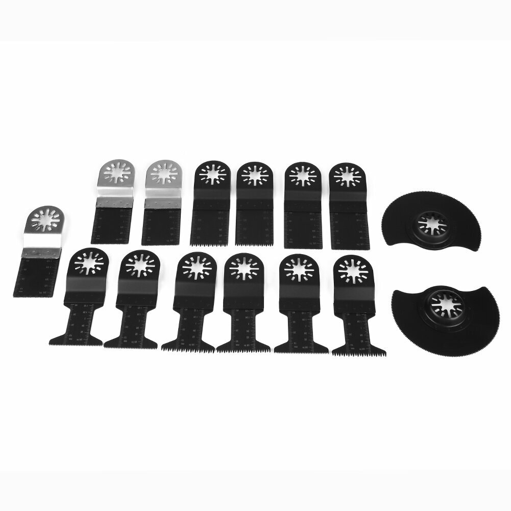 15pcs 34/44/88 мм колебательный многофункциональный режущий набор режущих инструментов.
