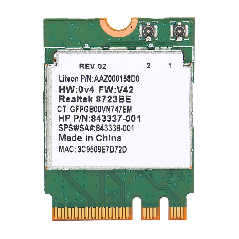 2,4G Bluetooth Wi -Fi Беспроводная карта 2 в 1 для Dell/ Toshiba/ Acer/ Asus с слотом NGFF M2