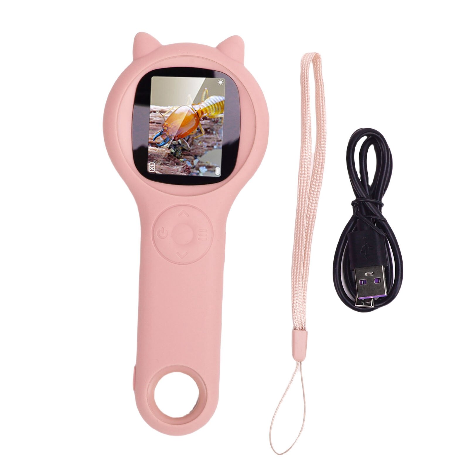 Комплект для микроскопа 2 -дюймовый экран 2MP 1080p HD 100x Handheld Microscope Camera с USB -кабелем для разведки