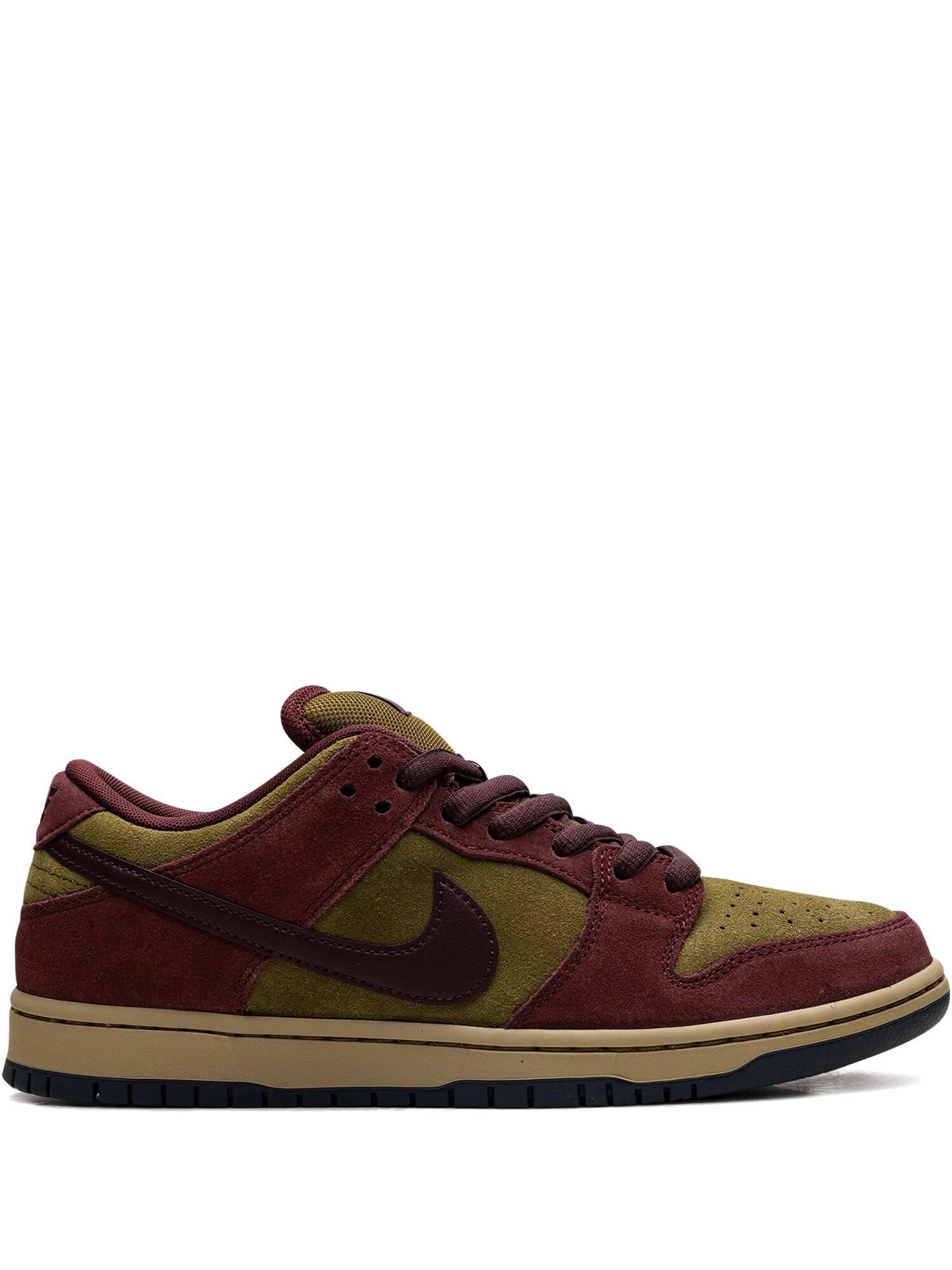 Кроссовки SB Dunk Low Burgundy Crush/Olive Flak
