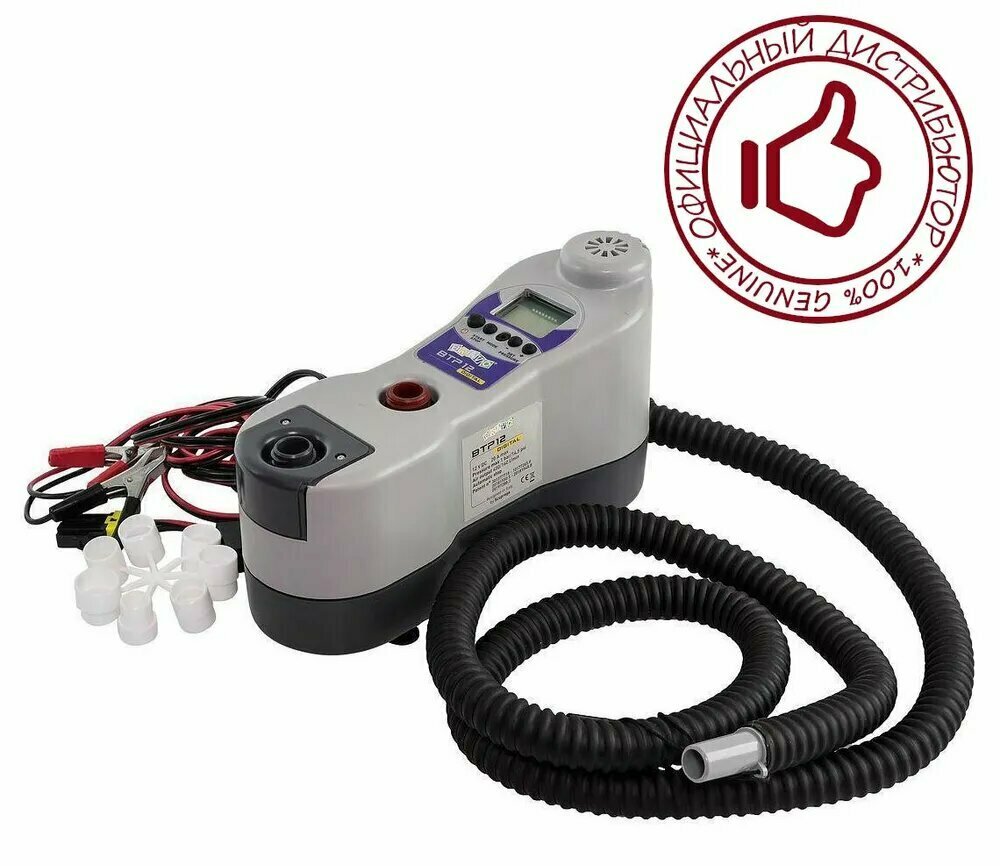 Насос для лодки Bravo BTP12D Digital, электрический, двухступенчатый, 1000 мбар