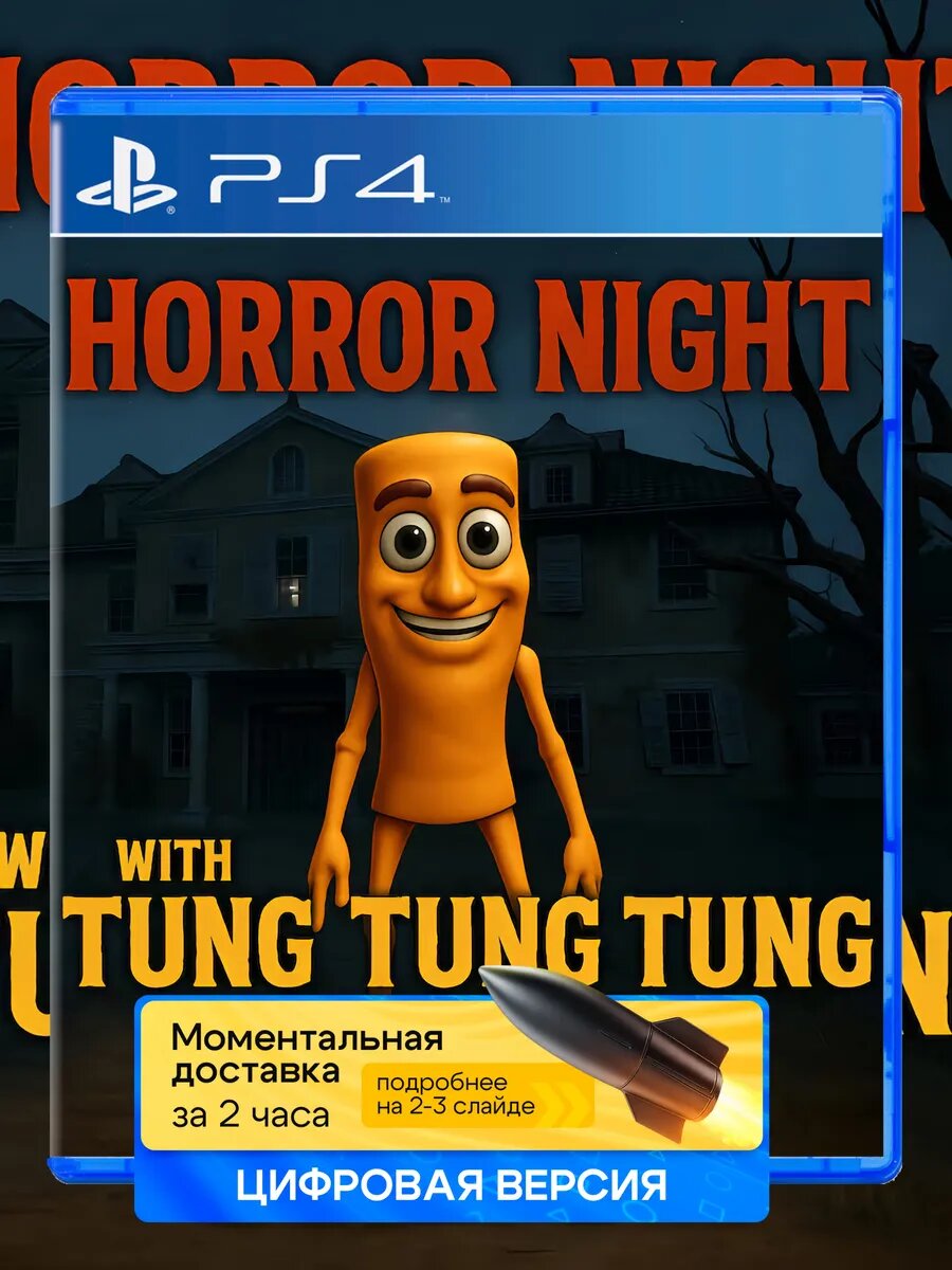 Игра Horror Night with Tung Tung Tung Sahur для Sony PlayStation PS4 PS5