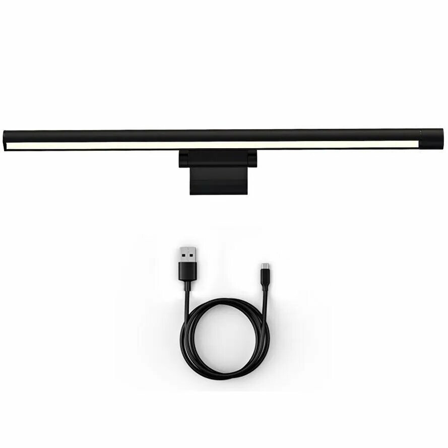 Светодиодная лампа-скринбар Baseus с креплением на монитор DGIWK-P01, черная