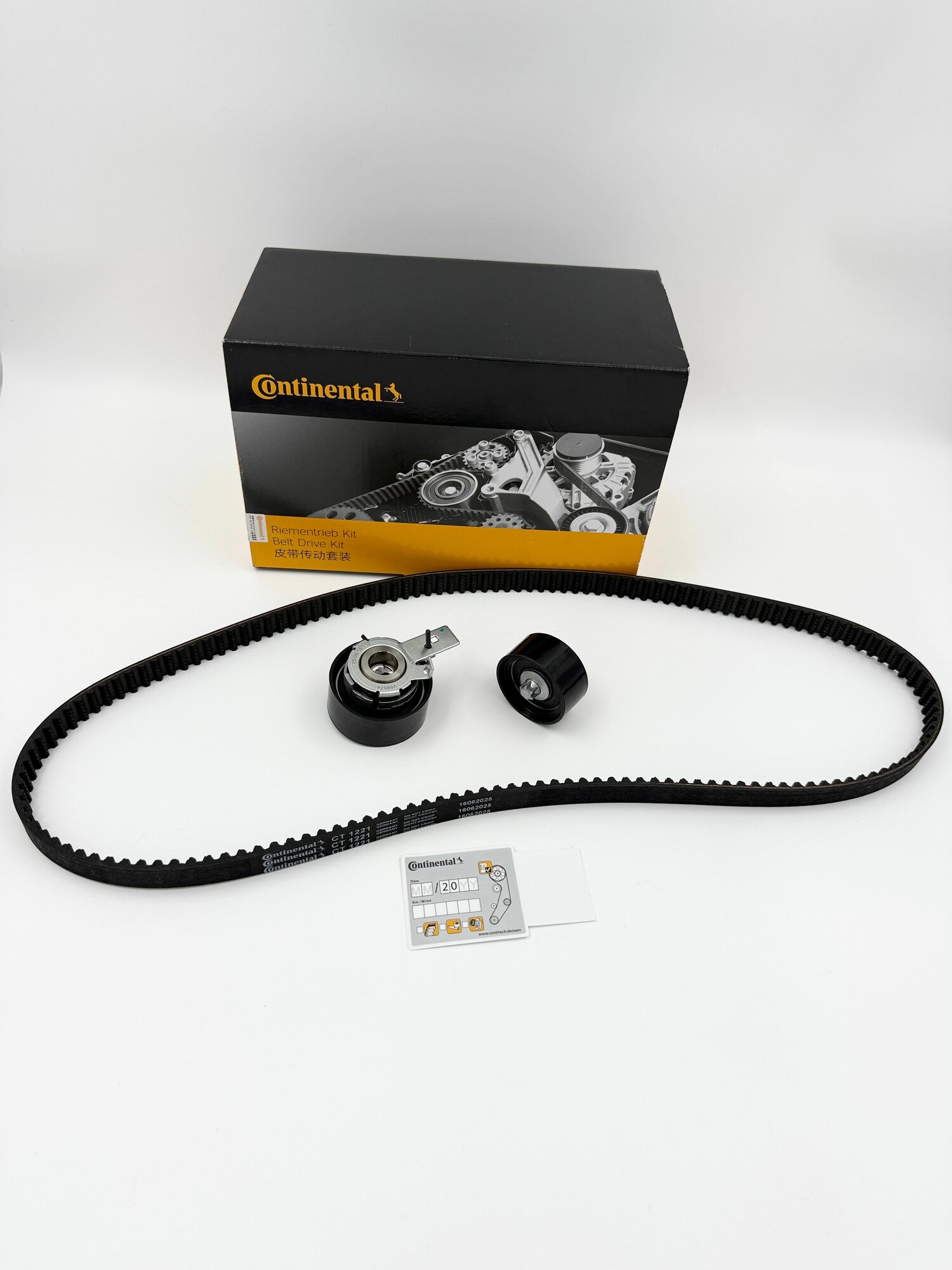 Комплект ГРМ Continental CT1221K1, для Geely Coolray/Atlas Pro/Belgee, 1 ремень, 2 ролика