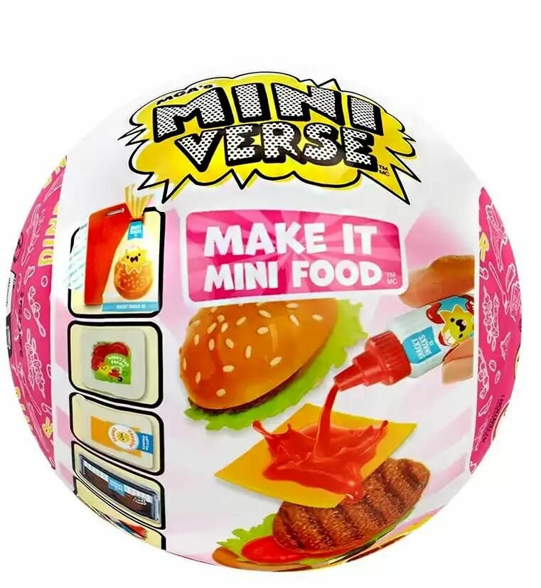 Набор игрушечных продуктов КНР Мини-Еда Закусочная, пластмасса