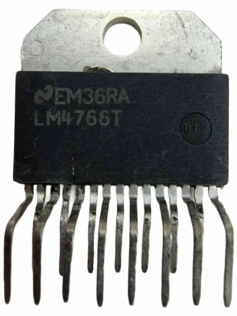 Микросхема аналоговая для усилителя низких частот LM4766T