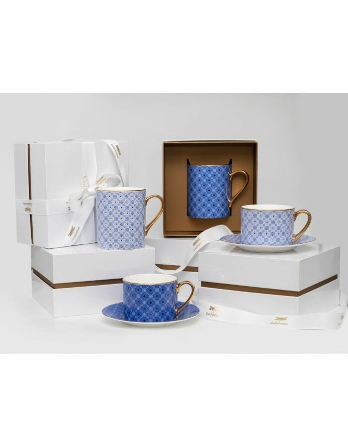 Подарочный набор на 4 персоны, коллекция "Сиэль/Ciel", Catherine