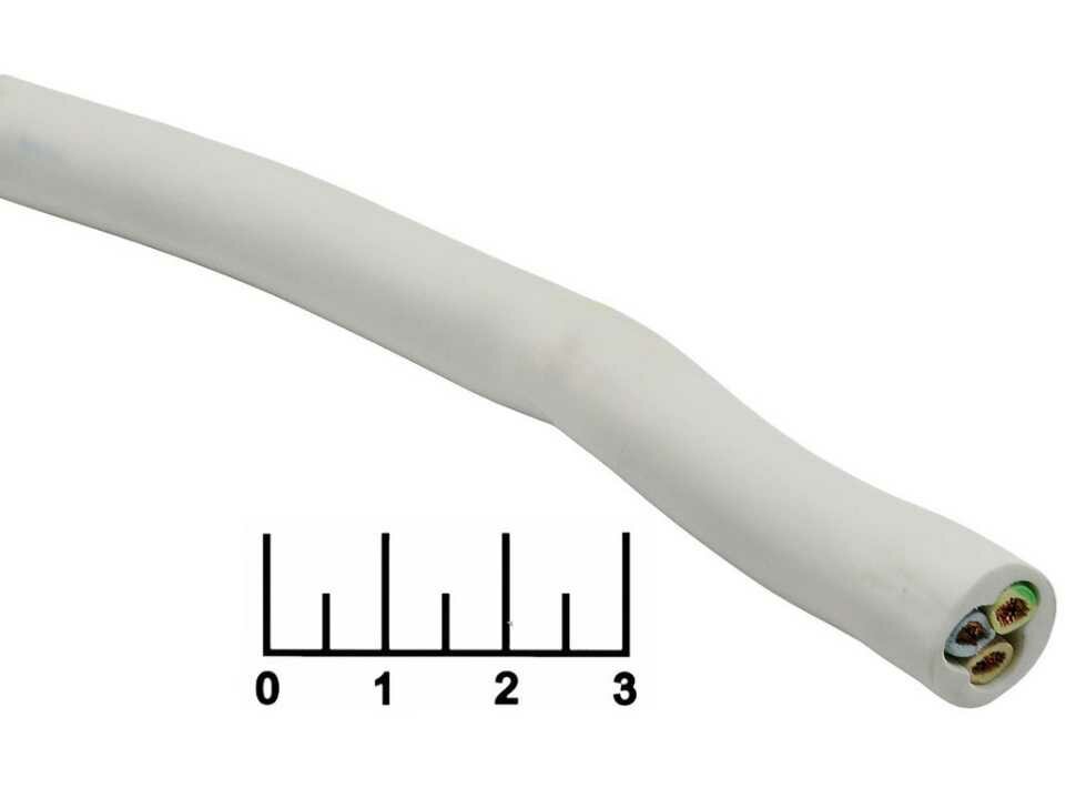 Кабель ПВС 3*4 белый (ГОСТ)