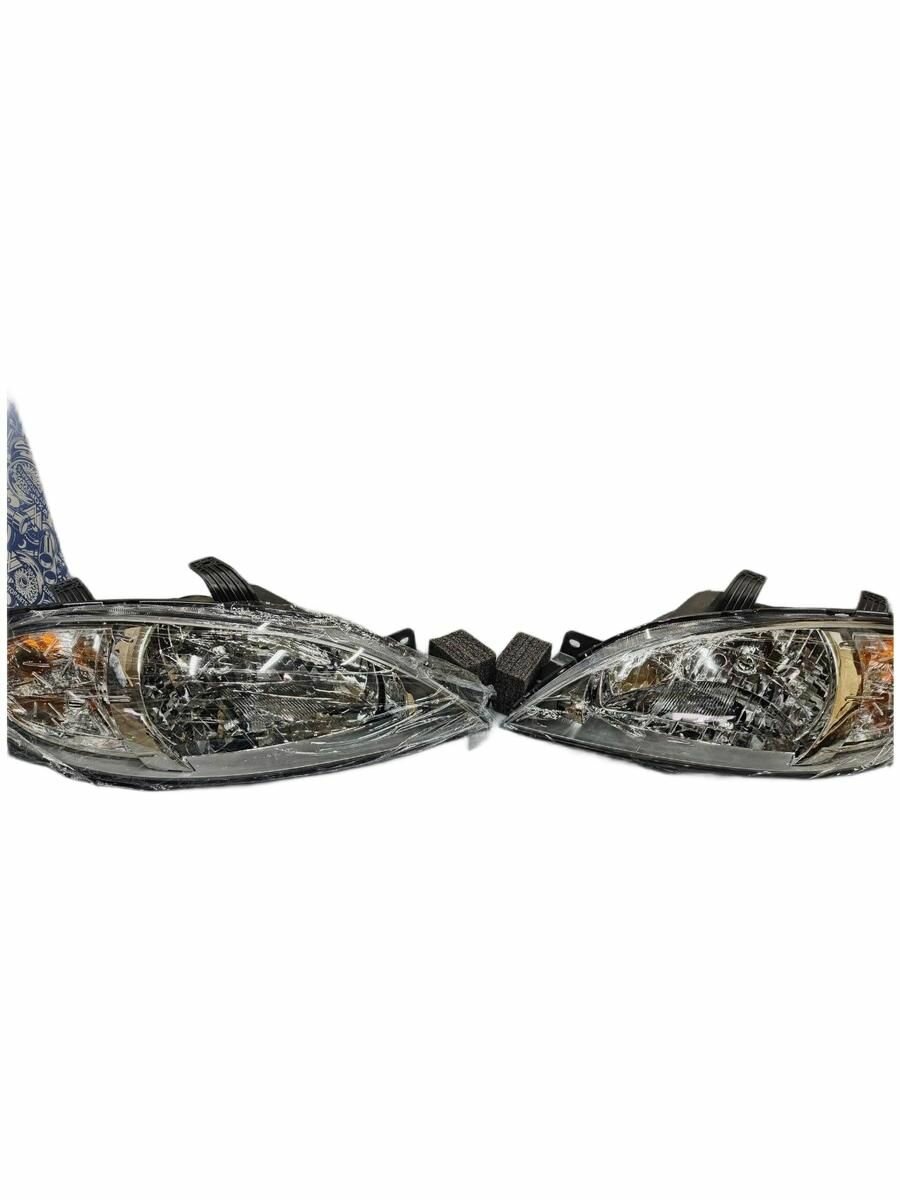 Комплект фары для Шевроле Лачетти Chevrolet Lacetti 2004-2013 хэтчбек/Равон Гентра Ravon Gentra 2015-2018 правая левая передняя фонарь галогеновый под штатный оригинал, ближний дальний свет