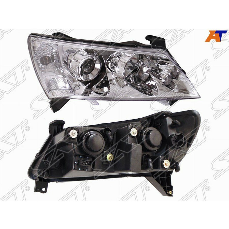 SAT ST1A31107R Фара Geely Emgrand EC7 09-17 (Справа/ Галоген/ С электрокорректором/ 4D SED)