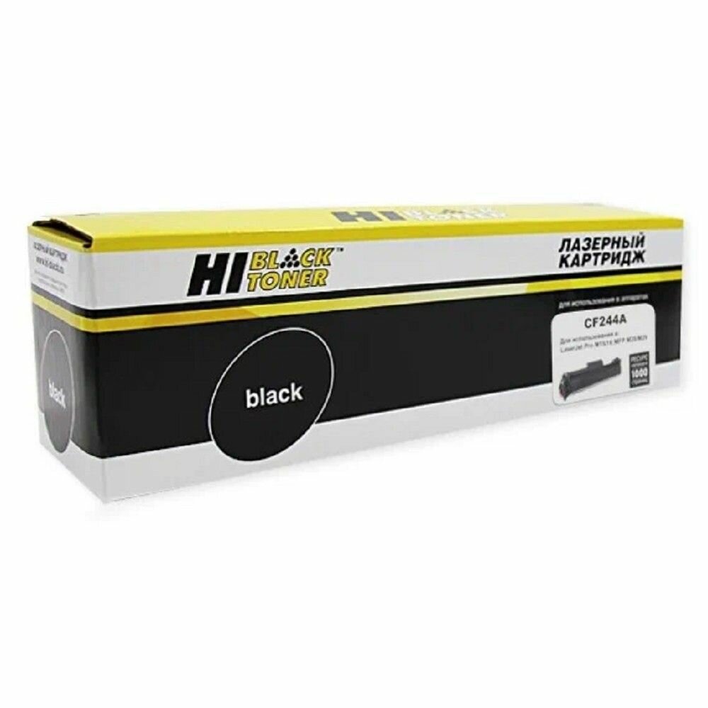Hi - Black Расходные материалы CF244A Картридж с чипом для HP LJ Pro M15a M15w M28a M28nw 1000 стр.