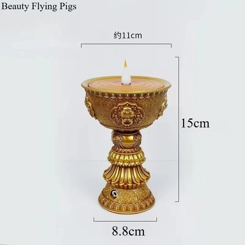 Подсвечник из смолы, Gold