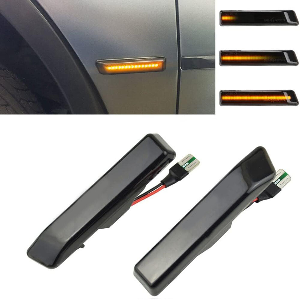 Последовательные Дымчатые Боковые Габаритные Светодиодные Указатели Поворота Для BMW E53 X5 63132492179