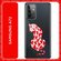 Чехол на Samsung Galaxy A72 / Самсунг Галакси А72 с принтом "Heart panther 2 - 1...