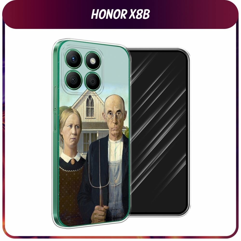 Чехол на Honor X8B / Хонор X8B с принтом Американская готика