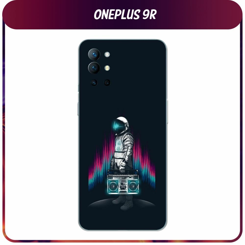 Чехол на OnePlus 9R / ВанПлас 9R с принтом "Космическая вечеринка"