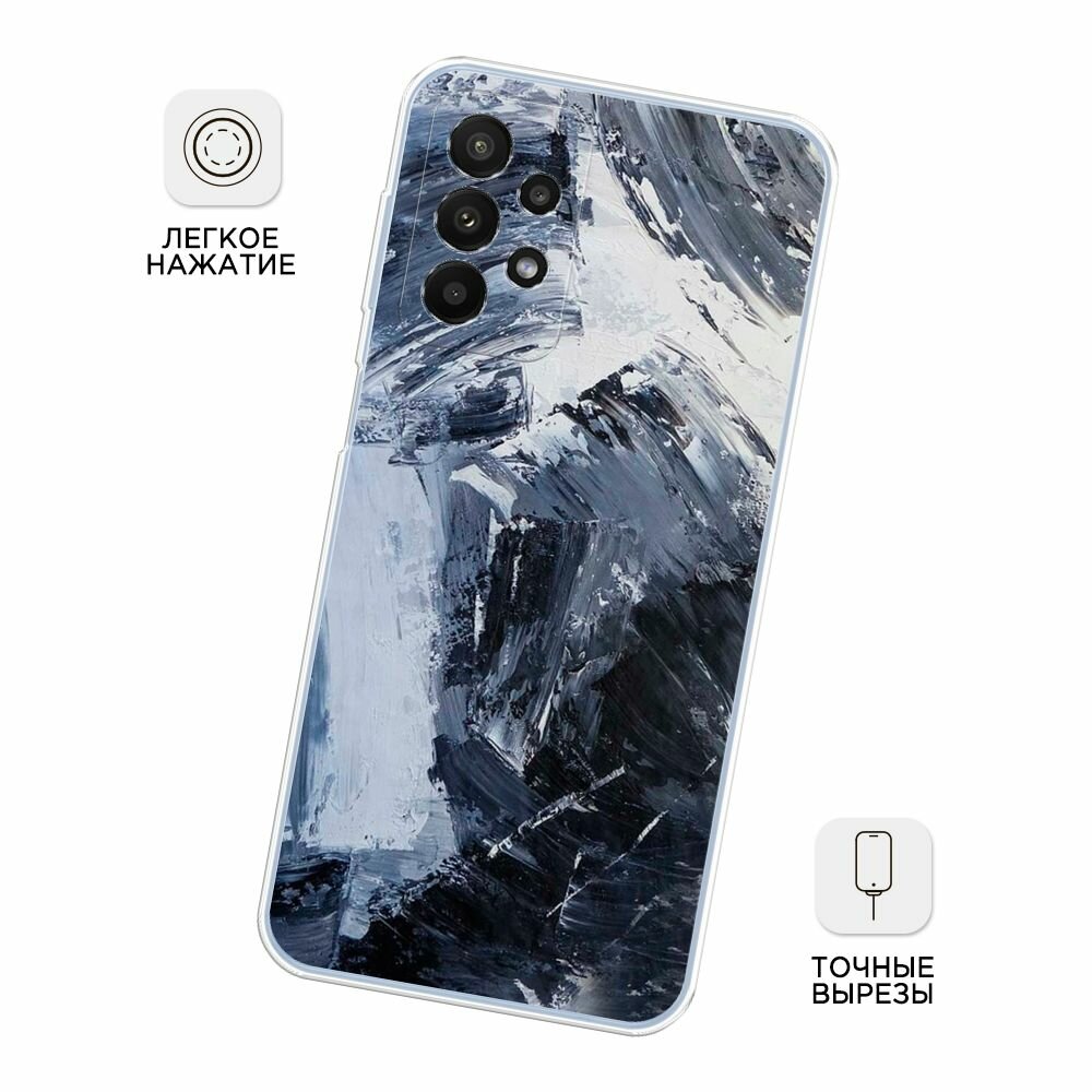 Чехол на Samsung Galaxy A23 / Самсунг Галакси А23 с принтом "Абстракция живопись" — фото 1