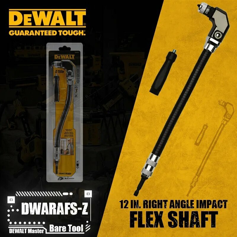 DEWALT DWARAFS-Z 12 дюймов. Угловой ударный гибкий вал Аксессуары для инструментов