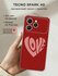 Чехол на Tecno Spark 40 / Текно Спарк 40 с принтом "Love heart 1 - 14 февраля"