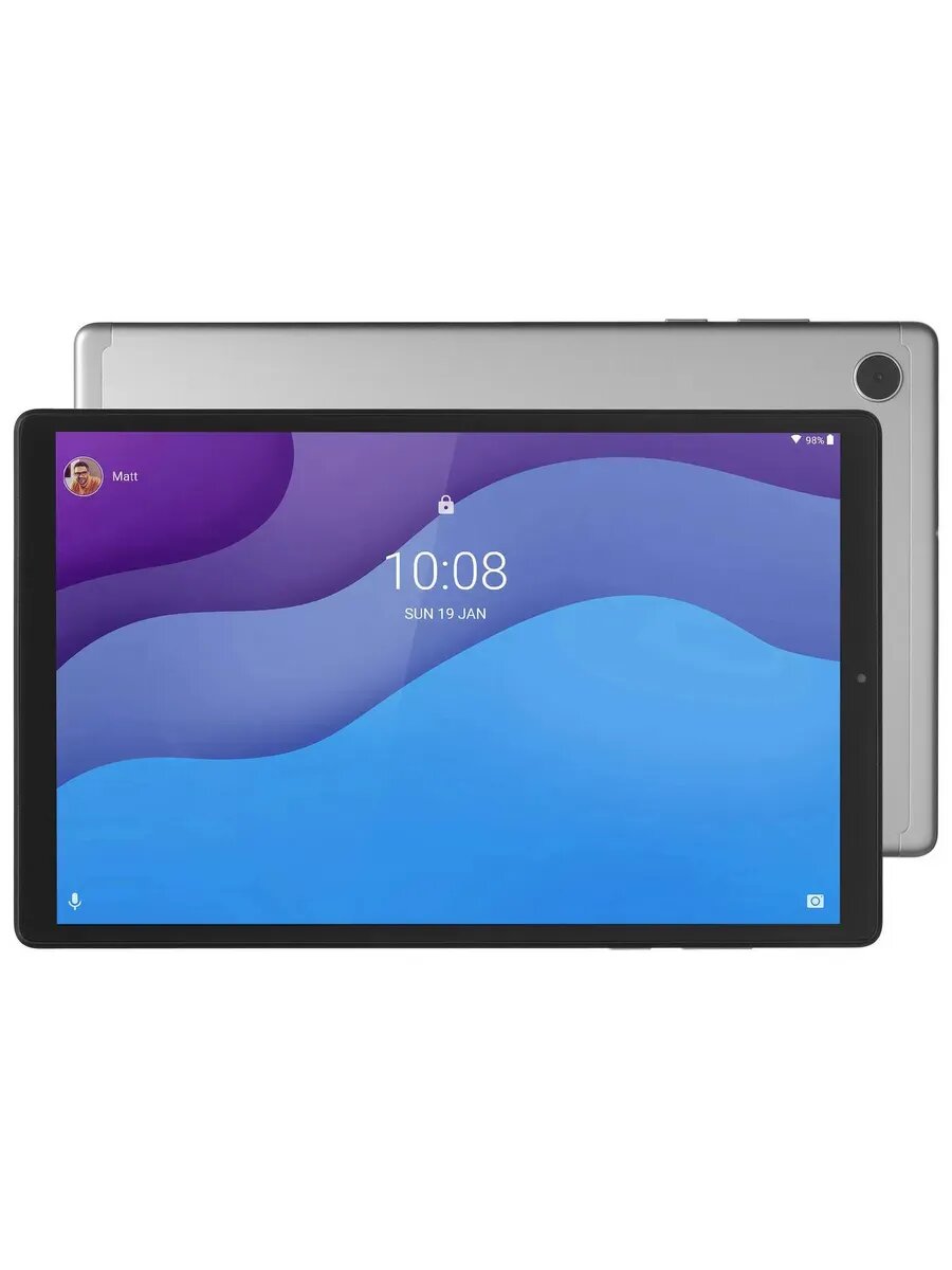 10,1" Планшет TAB M10 HD TB-X306X 2/32 ГБ ZA6V0167RU SILVER