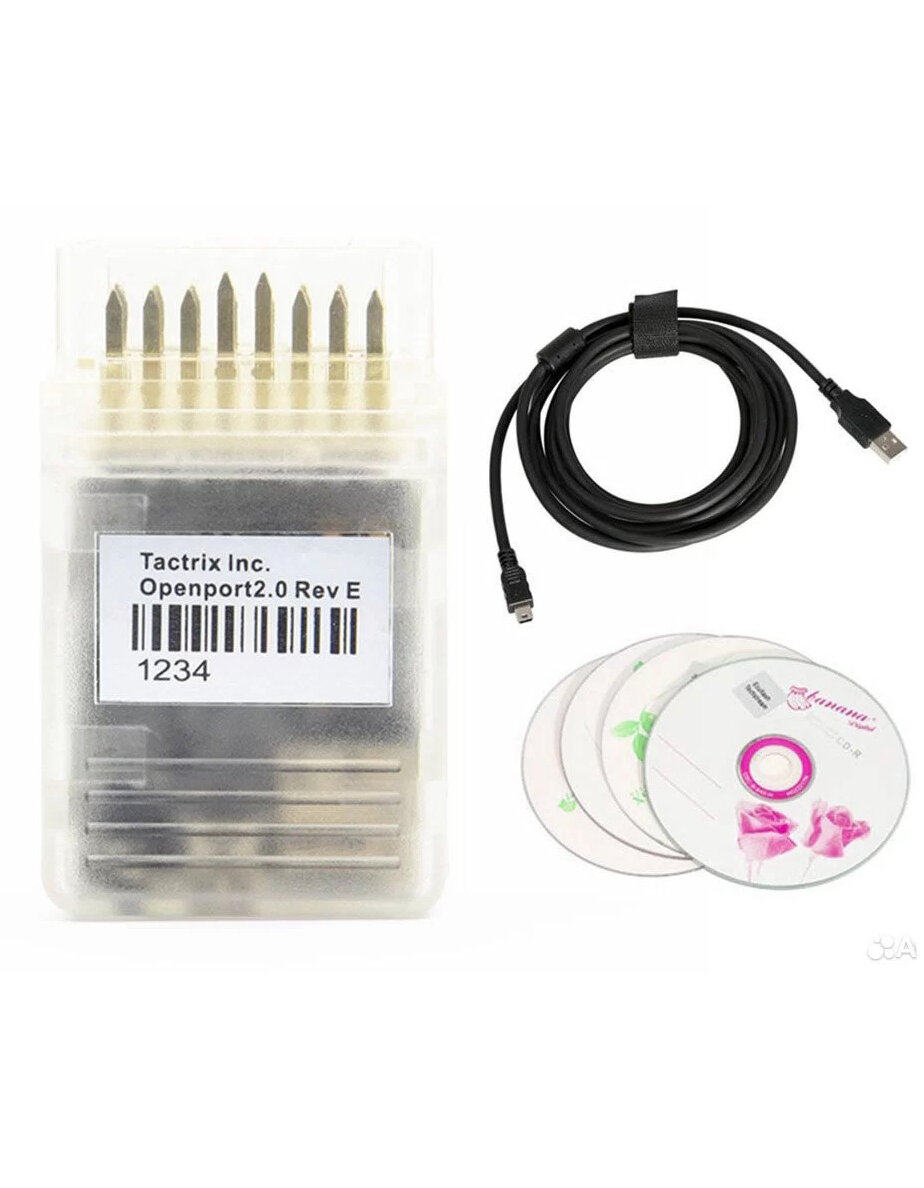Программатор Опенпорт Tactrix openport 2.0 j2534