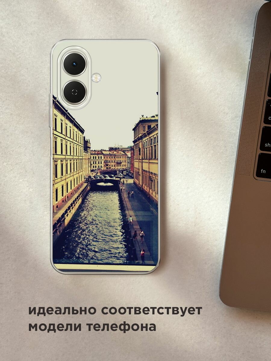Чехол на Tecno Spark Go 2 / Текно Спарк Го 2 с принтом "Санкт-Петербург" — фото 1
