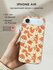 Чехол на Apple iPhone Air / Айфон Айр с принтом "Лисички фон"