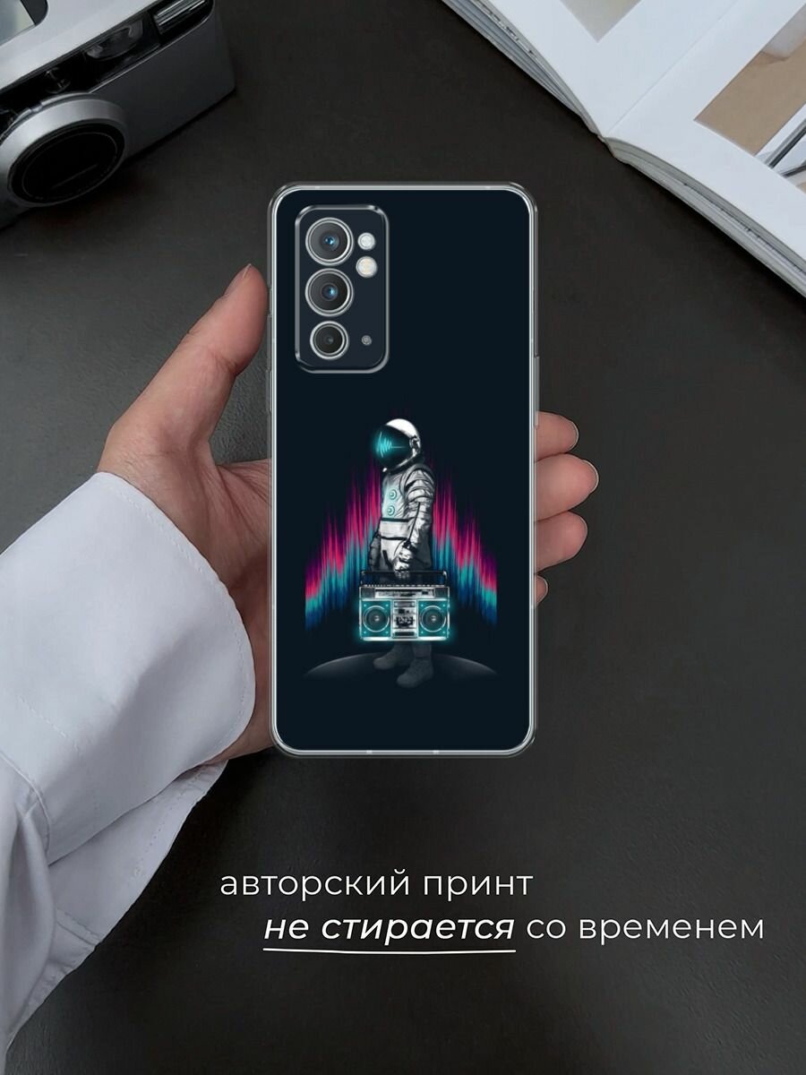 Чехол на OnePlus 9RT / ВанПлас 9RT с принтом "Космическая вечеринка" — фото 1